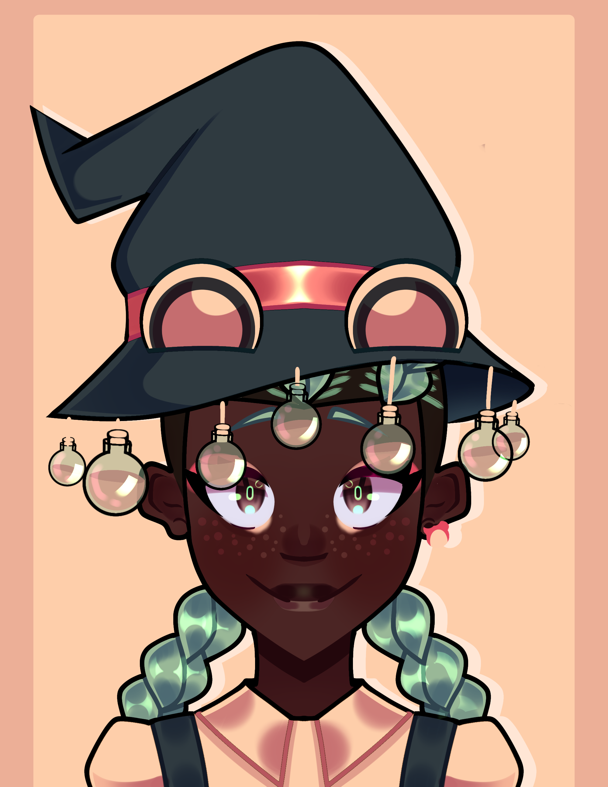 Támara the Frog Witch - ibisPaint