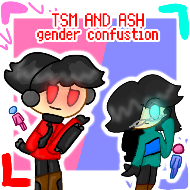 TSM AND ASH Gender Confusion - ibisPaint
