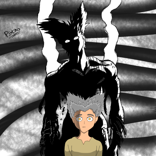 Garou - One Punch Man - ibisPaint