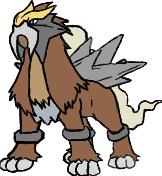 Entei Shiny Sprite Attempt - ibisPaint