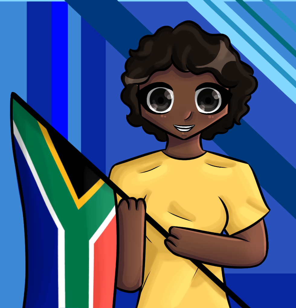 South African girl - ibisPaint