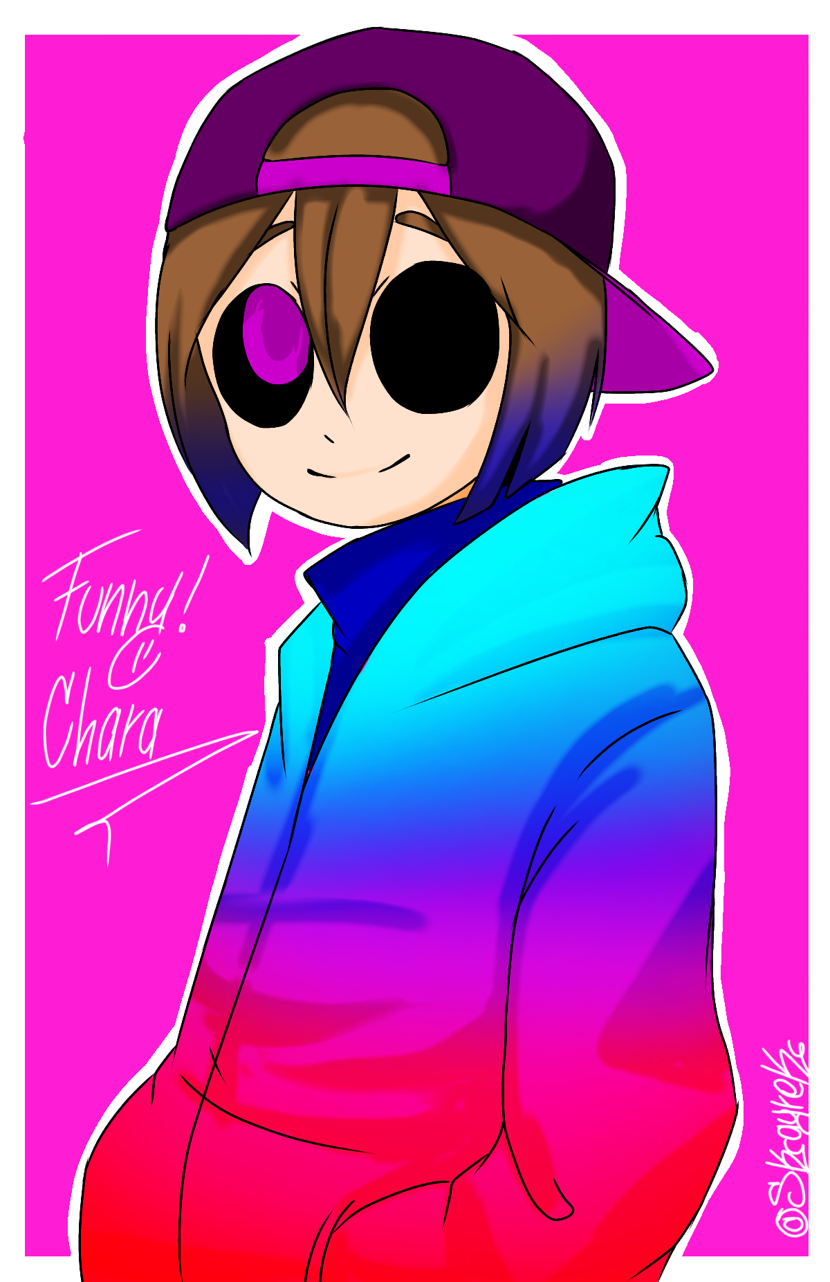 Funny! Chara - ibisPaint