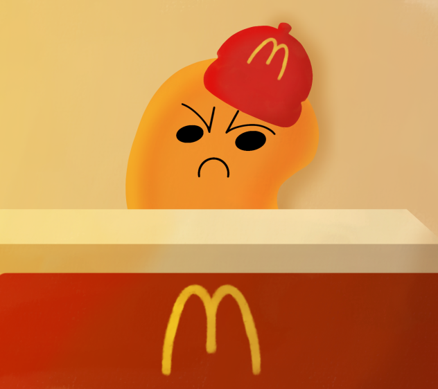 chicken chuck at McD (art fight) - ibisPaint