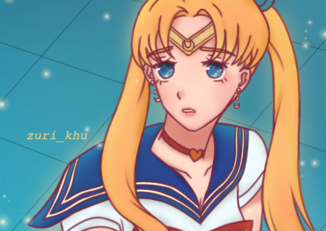 Sailor moon redraw. - ibisPaint