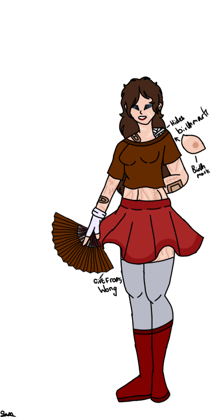 Donna Strange and my headcanons for her - ibisPaint