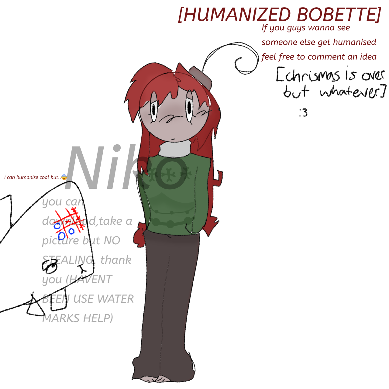 Humanised bobette! - ibisPaint