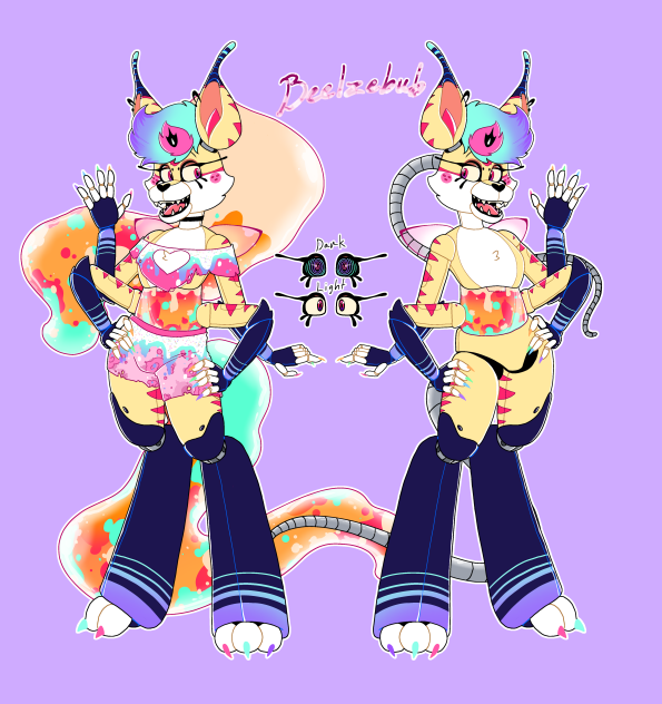 Beelzebub in Fnaf SB - ibisPaint