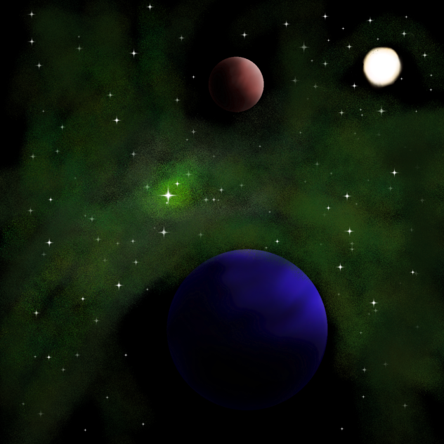 Solar system - ibisPaint