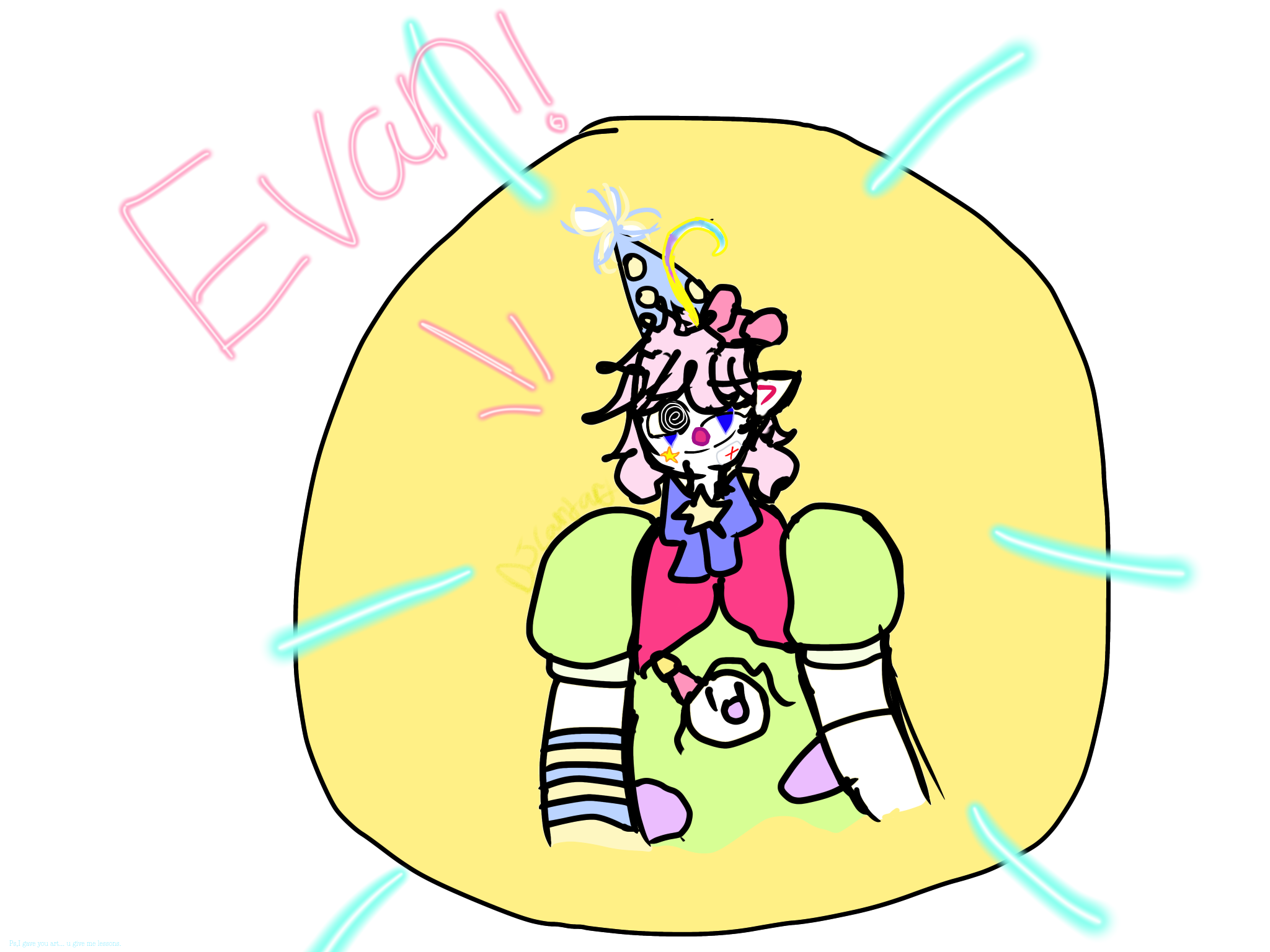 Fan art for Evan (cc) - ibisPaint