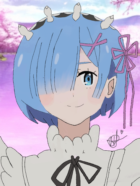 Rem Fan art - ibisPaint