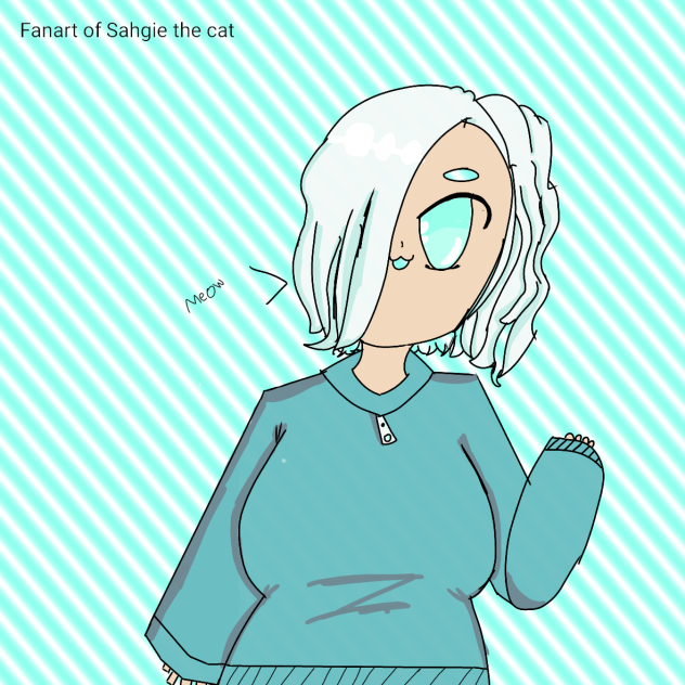 Fanart of saphie the cat - ibisPaint