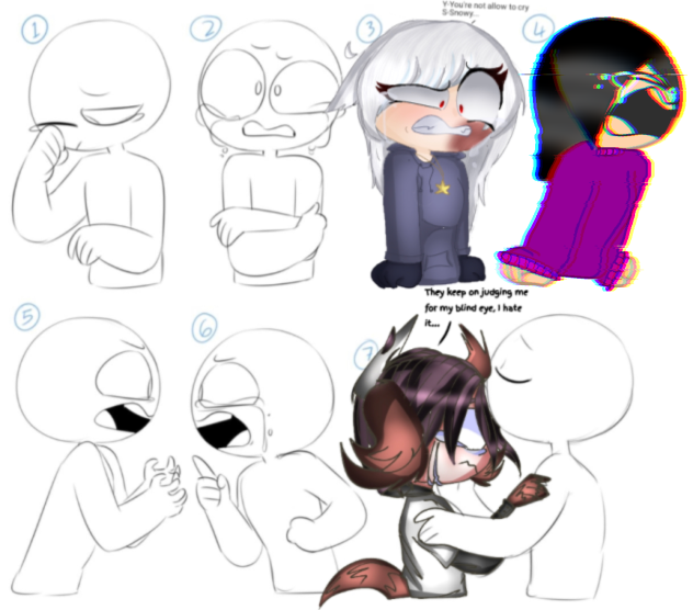 Crying collab - ibisPaint