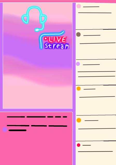 Live Streaming Background - ibisPaint