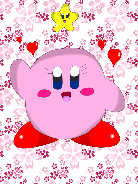 Female Kirby - ibisPaint