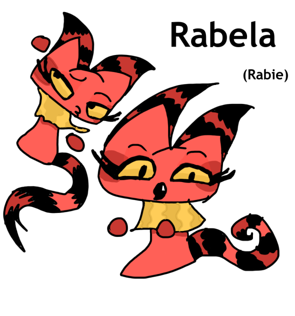 Demon cat - ibisPaint