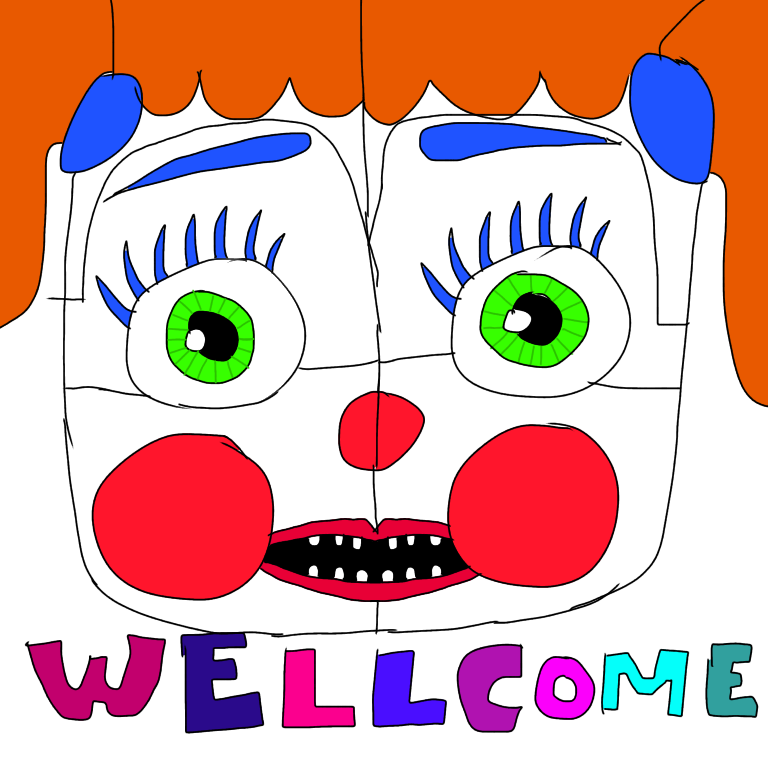 Circus baby poster - ibisPaint