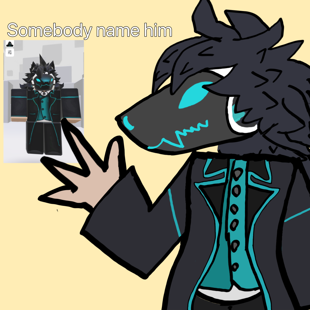 Drawing my roblox avatar - ibisPaint