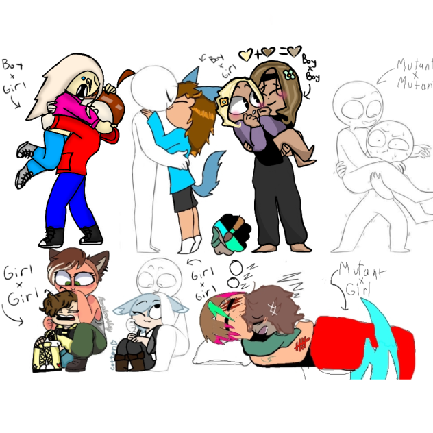 Normal or not normal collab - ibisPaint