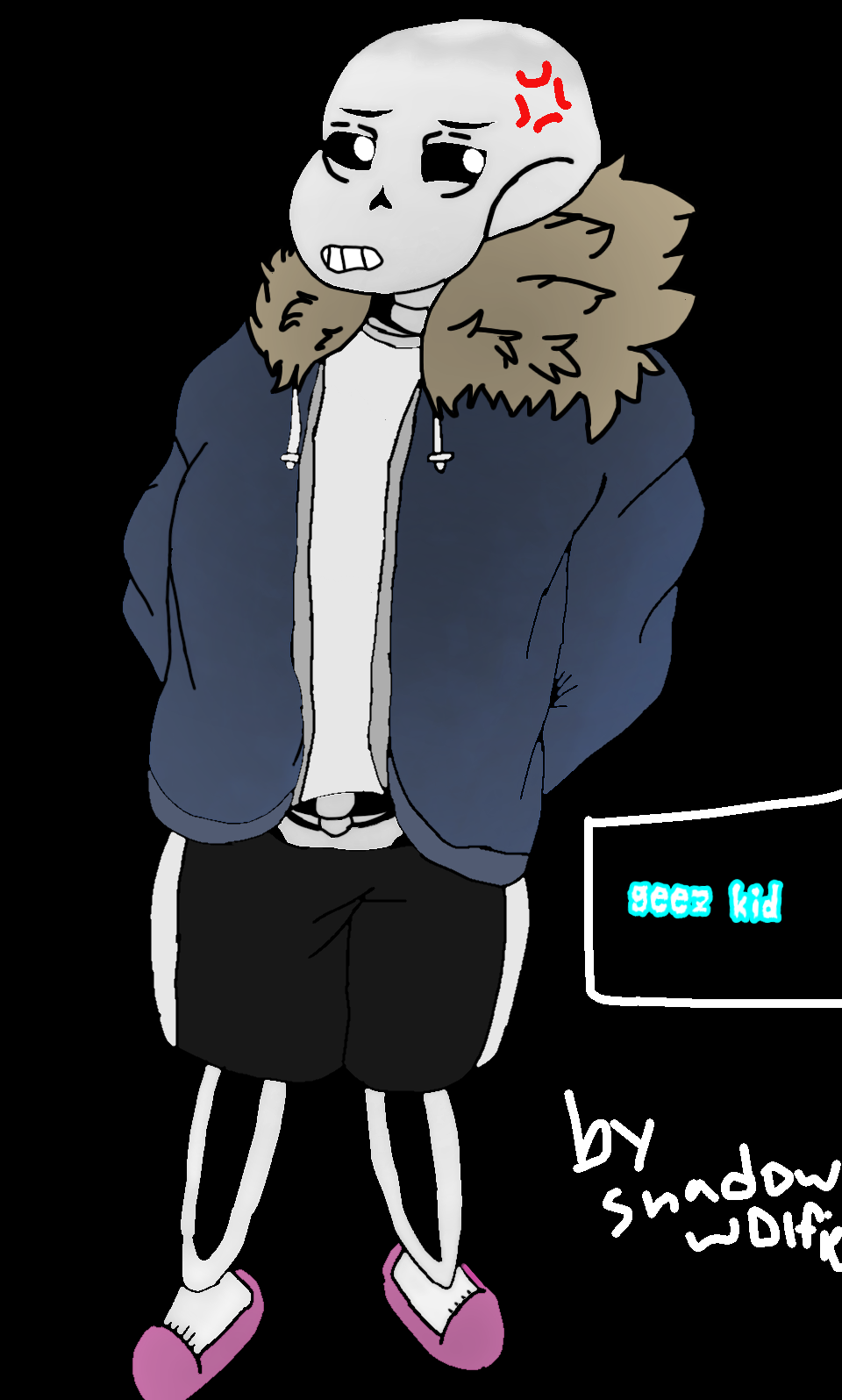 geez kid(undertale sans) - ibisPaint