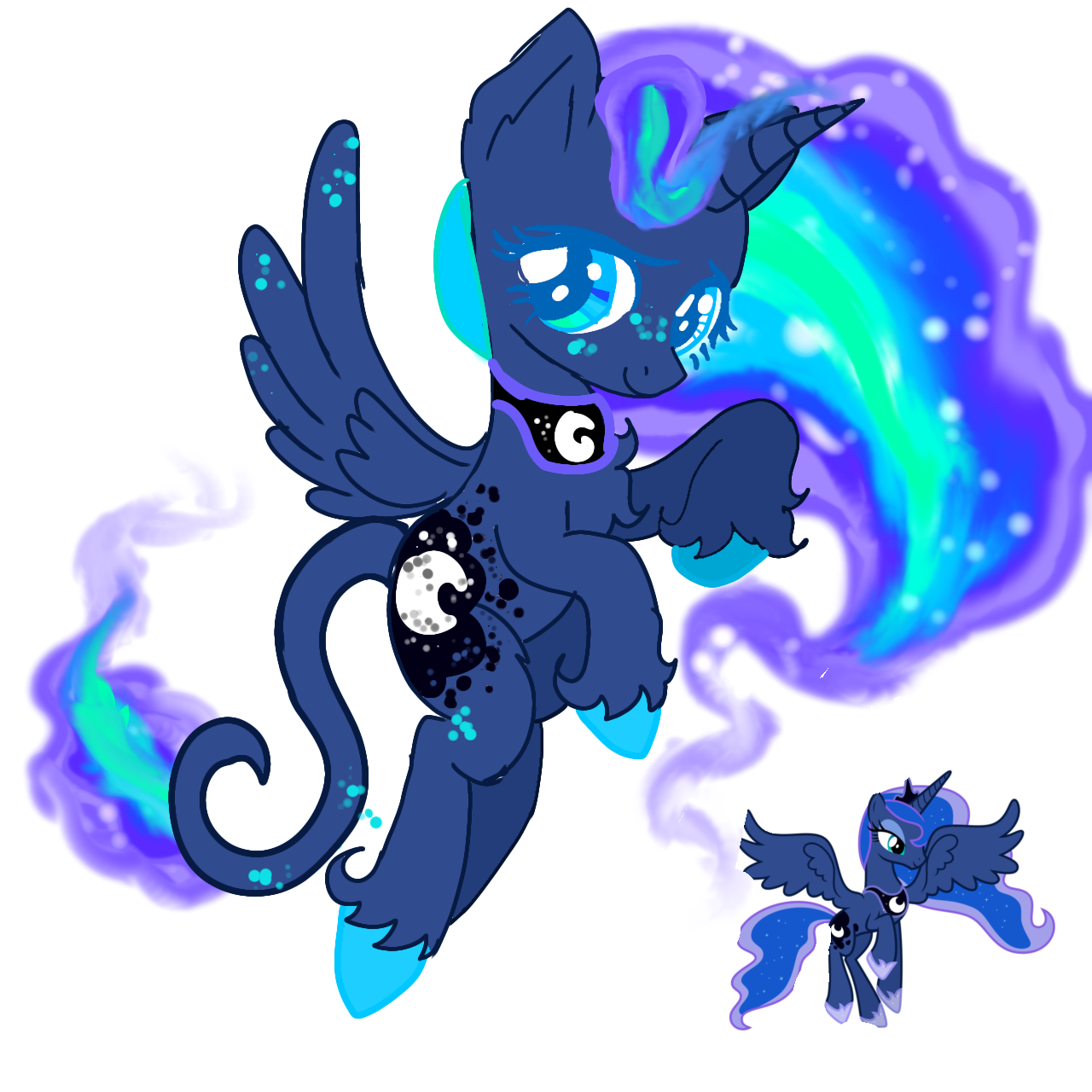 princess luna redesign - ibisPaint