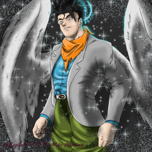 Great Arch-Saiyan Fusion - ibisPaint