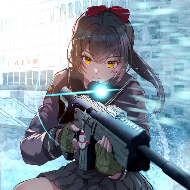 In front of Hachioji Station - ibisPaint