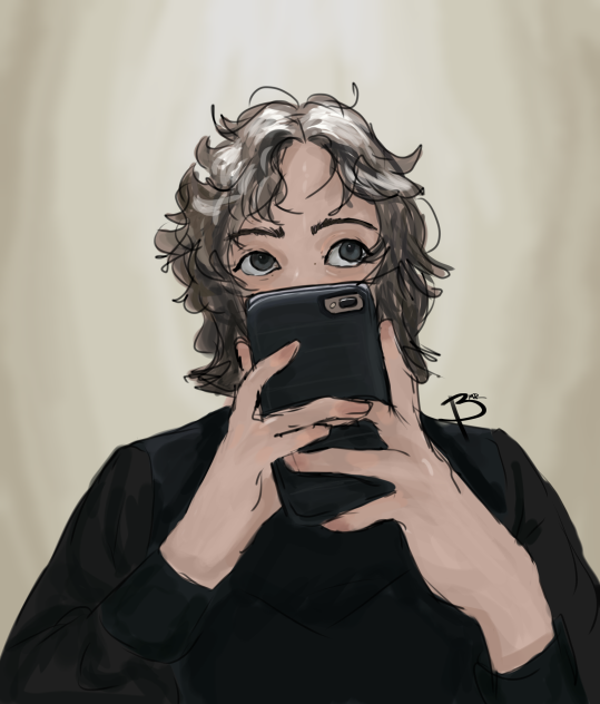 Self portrait - ibisPaint
