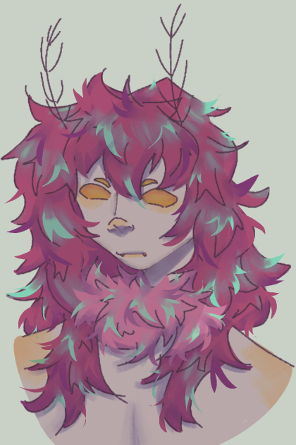 dumb lil moth oc - ibisPaint