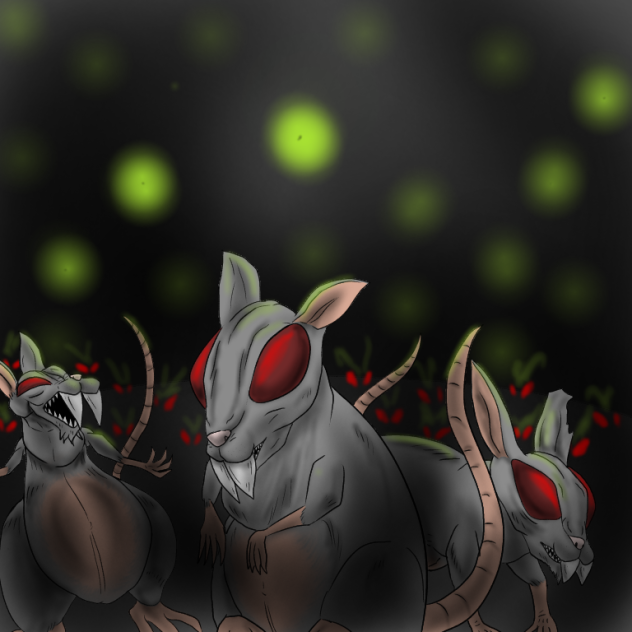 Sewer saw teeth rats&Annoying fireflies - ibisPaint