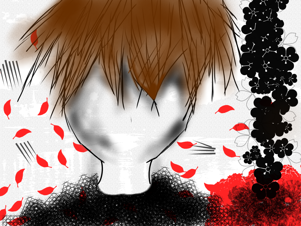 The Boy With No Face - ibisPaint