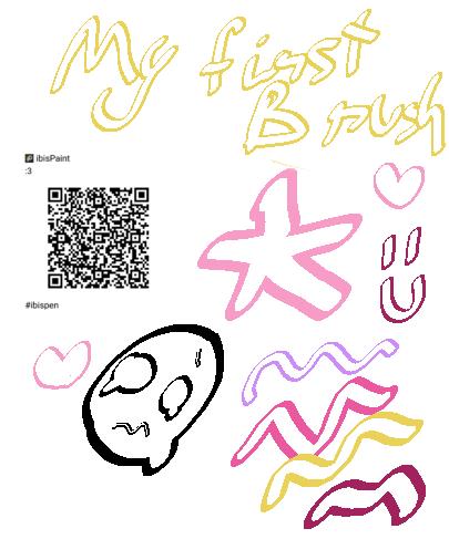 first brush made by me! - ibisPaint