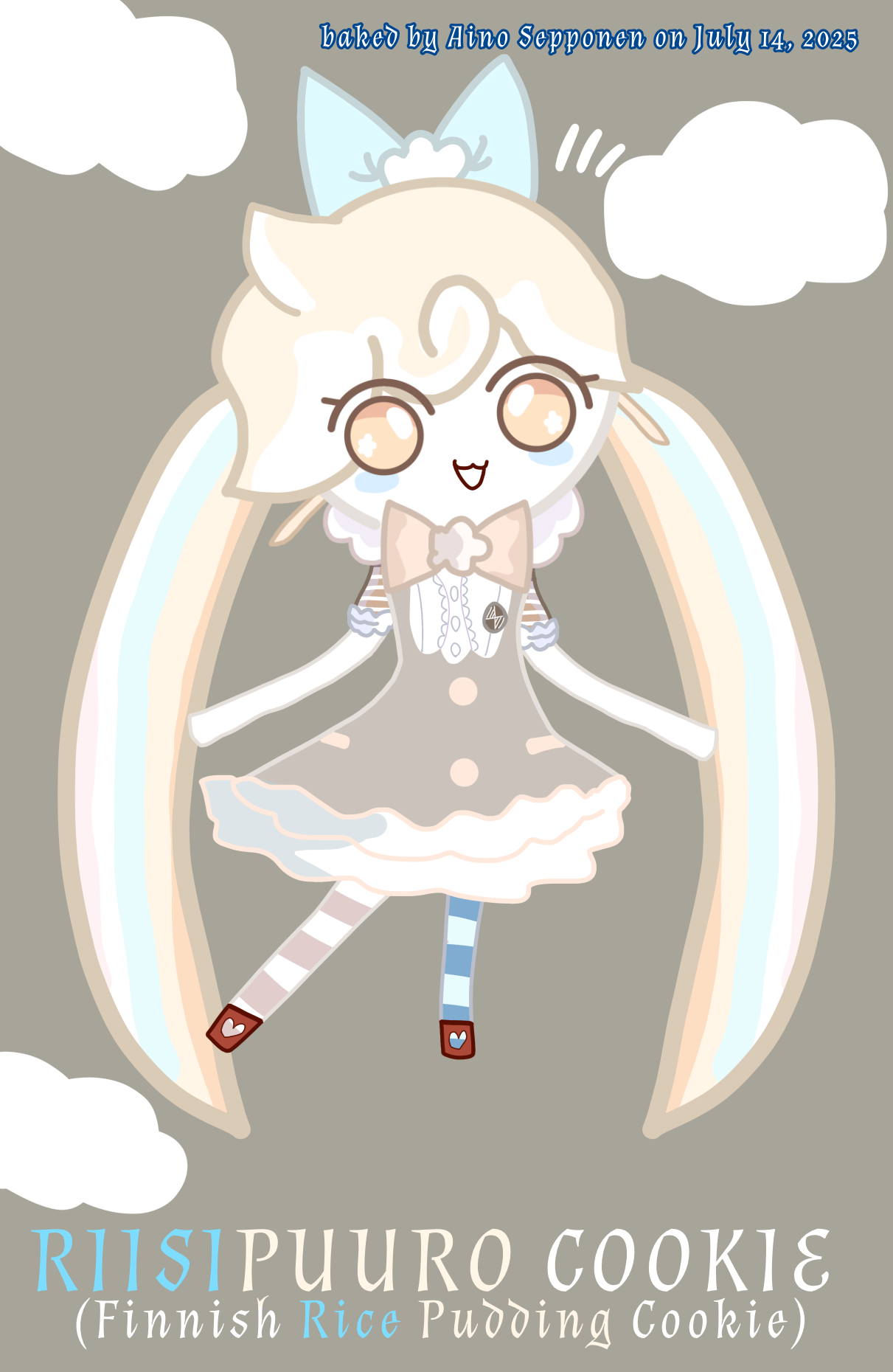 Rice Pudding Cookie - ibisPaint