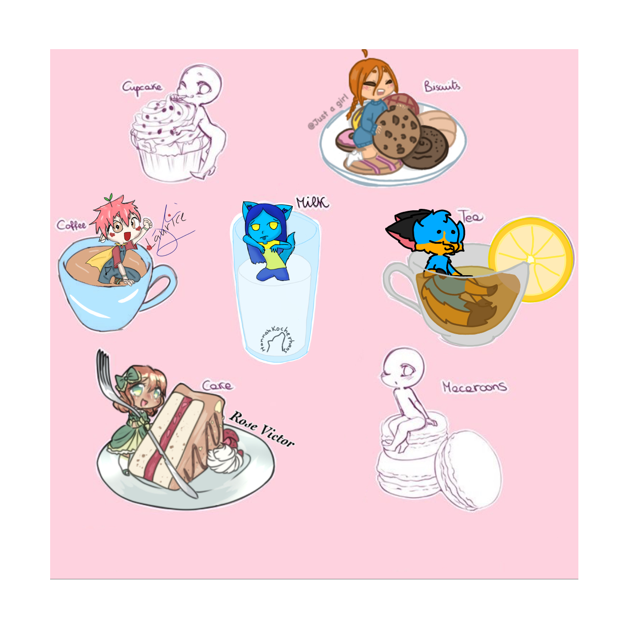 Deserts colab - ibisPaint