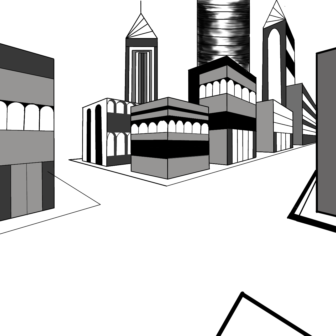 2 point perspective - ibisPaint