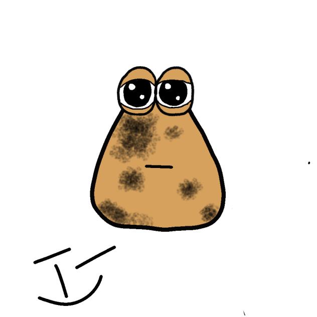 Pou Back 4 More - ibisPaint