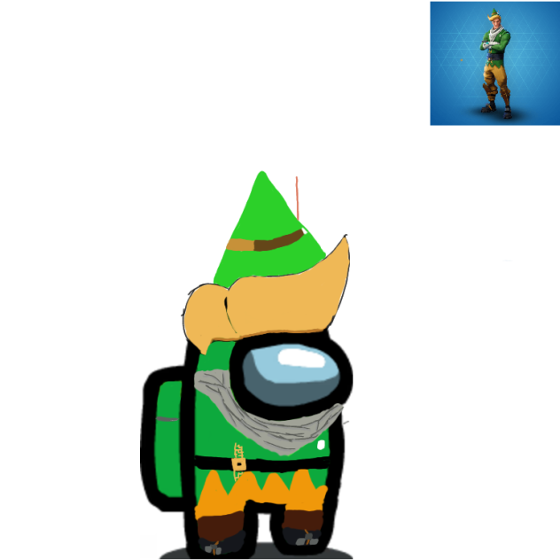 Drawing Code name elf fortnite - ibisPaint