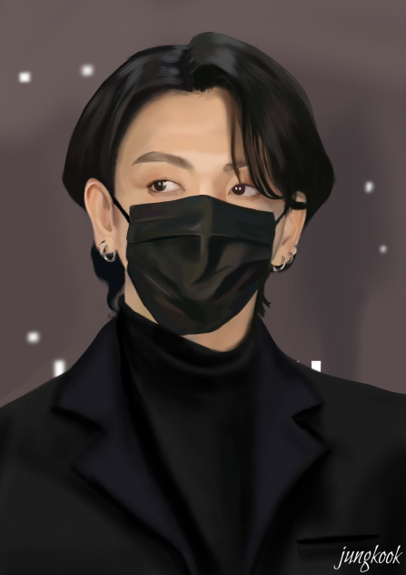 Jungkook 🖤🖤 - ibisPaint