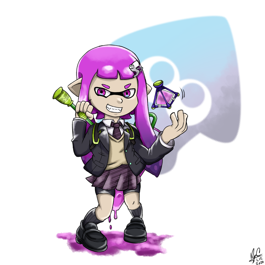 School Uniform Inkling (SSBU) - ibisPaint