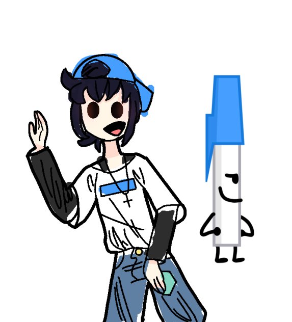 Pen humanized WIP - ibisPaint