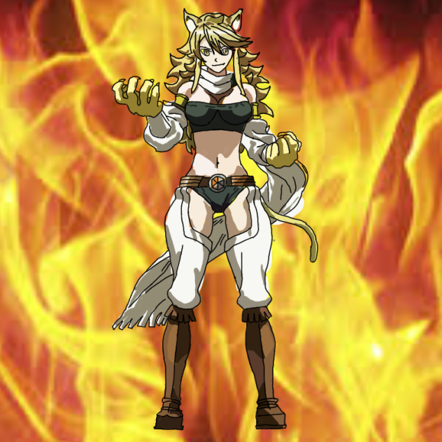 akame la kill leone transformada - ibisPaint