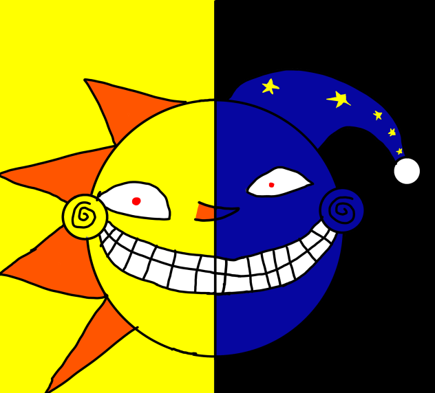 sun moon drop - ibisPaint