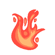 Fire element. - ibisPaint