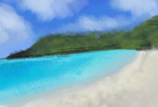 the beach - ibisPaint