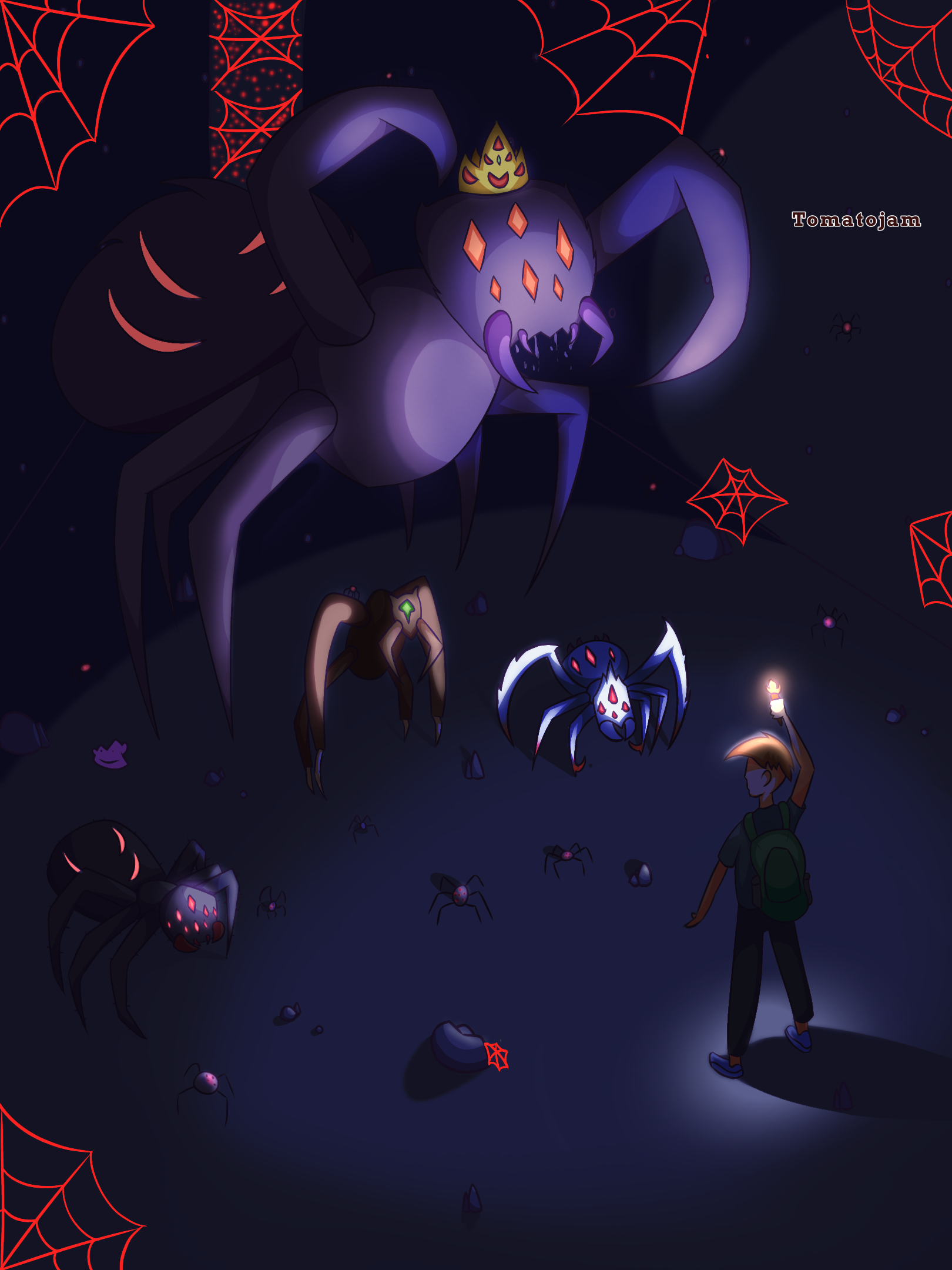 Spiders - ibisPaint