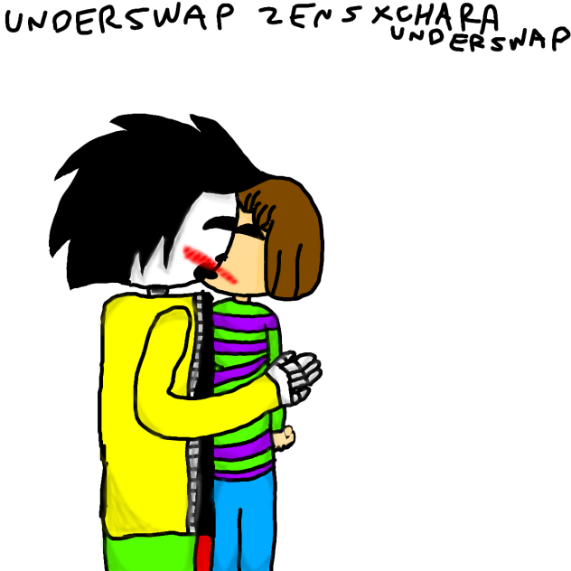 Underswap Zens x Chara Underswap - ibisPaint