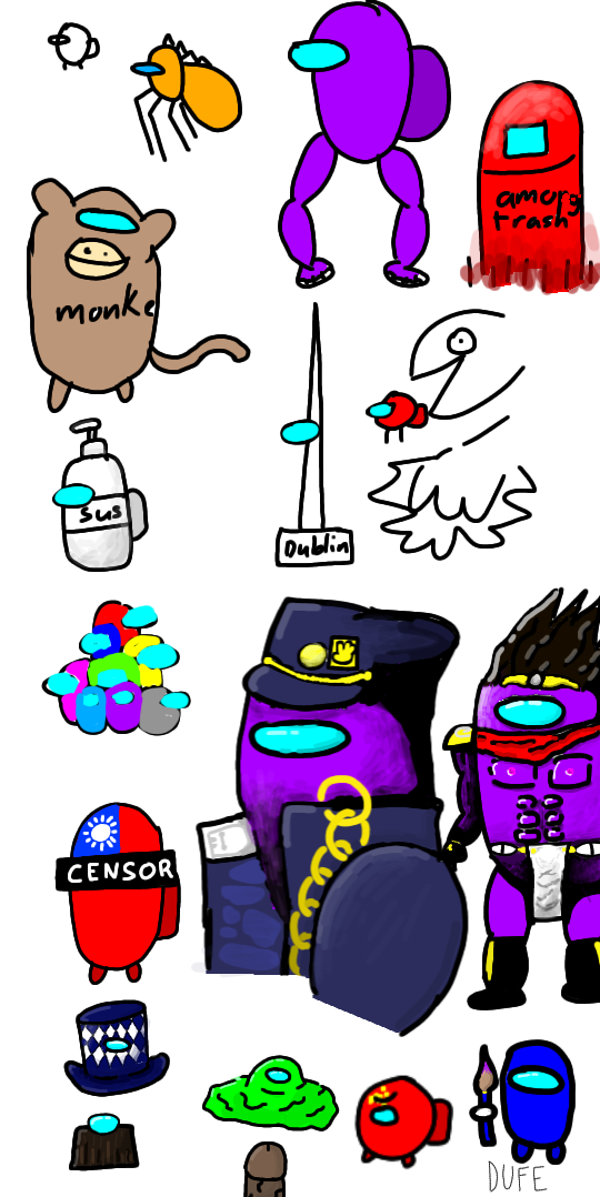 Amogus Collection 1 - ibisPaint