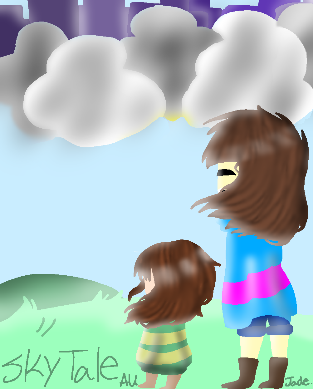 SkyTale. an original au (by me😅) - ibisPaint