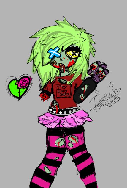 Little zombie - ibisPaint