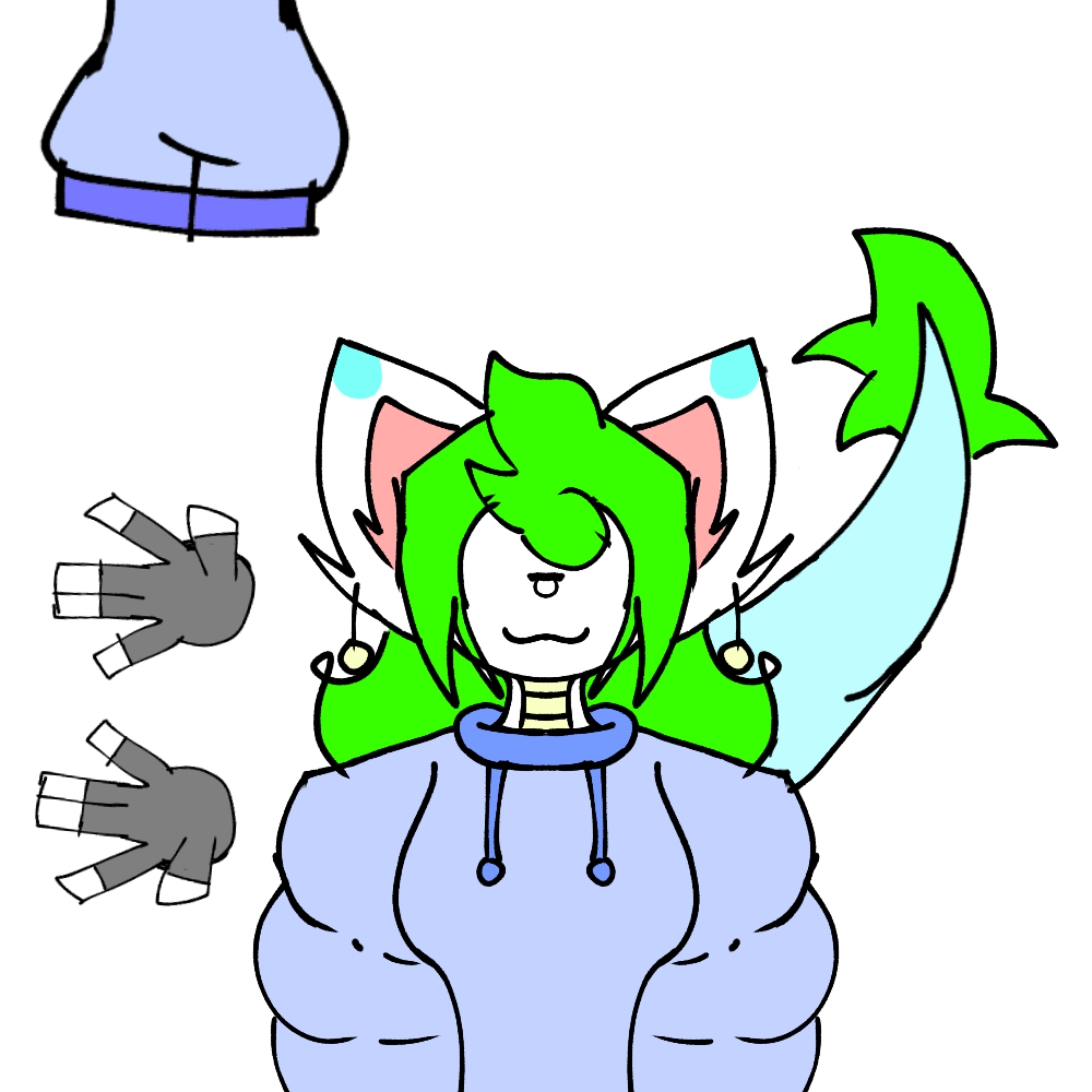 minha oc dragão po sam - ibisPaint