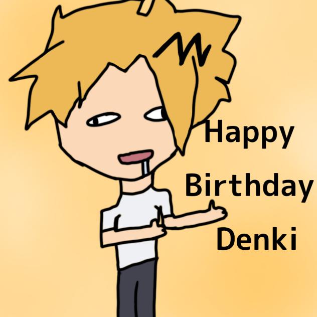 Happy Birthday Denki - ibisPaint
